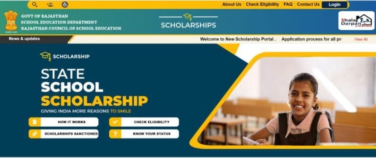 Pre Matric Scholarship Rajasthan 2022 23